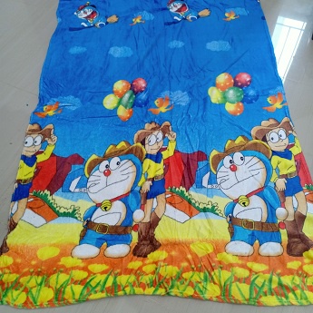 Jual SELIMUT BULU KARAKTER DORAEMON ukuran besar | Shopee Indonesia