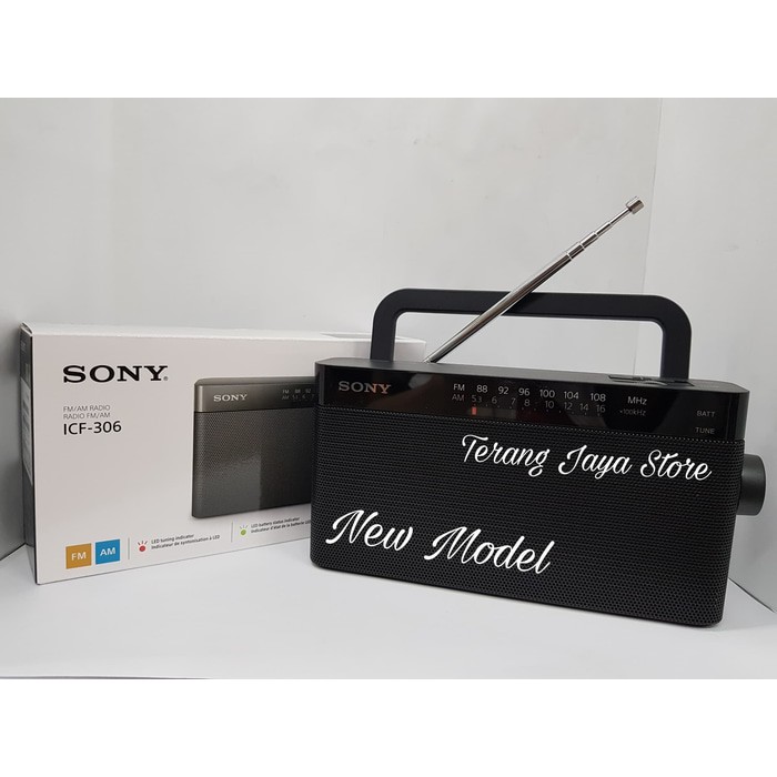 Jual Radio FM/AM Sony ICF-306 Radio Portable/Radio Speaker Besar ...