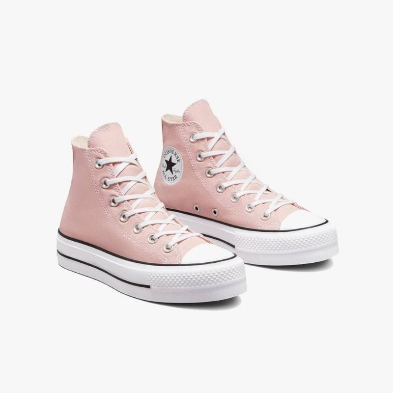 Jual Converse CTAS Lift High Platform Pink Clay White Original Resmi ...