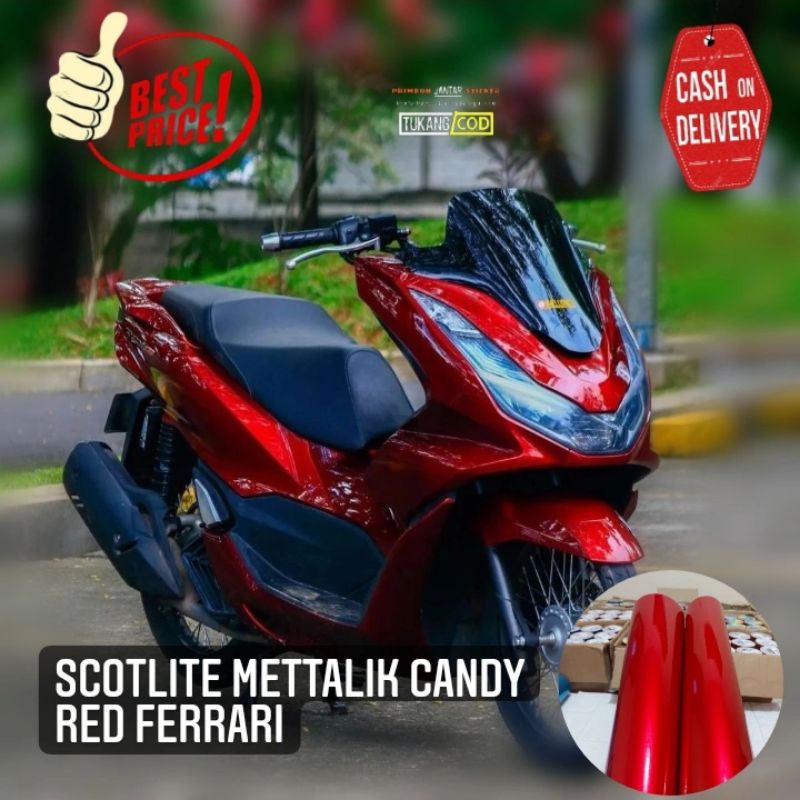 Jual Sticker Scotlite Dark Grey Mettalik Candy Skotlet Motor Nmax ...