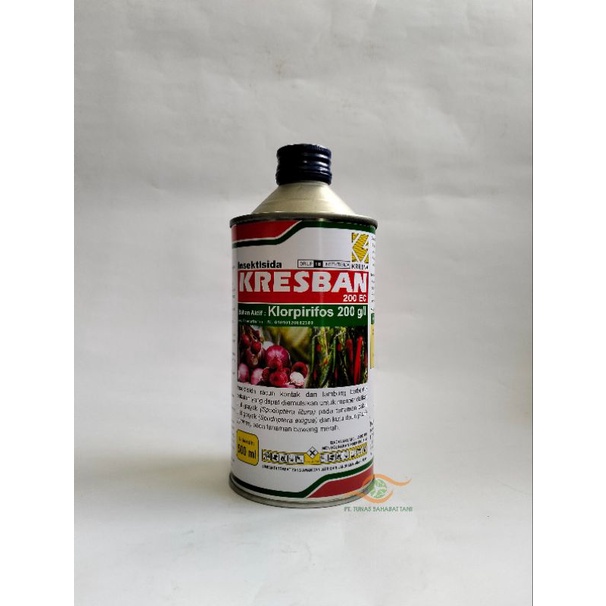 Jual INSEKTISIDA KRESBAN 200EC 100ML/500ML/1LT - Pengendali Hama Ulat ...