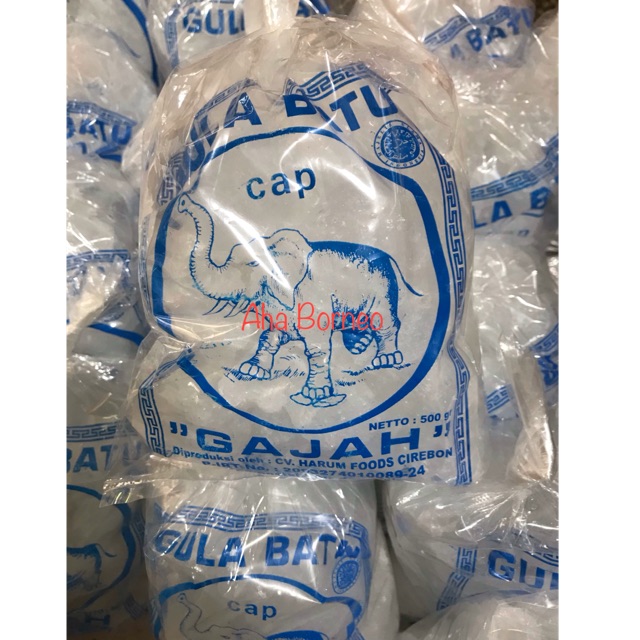Jual Gula Batu 500gr Cap Gajah / Halal | Shopee Indonesia