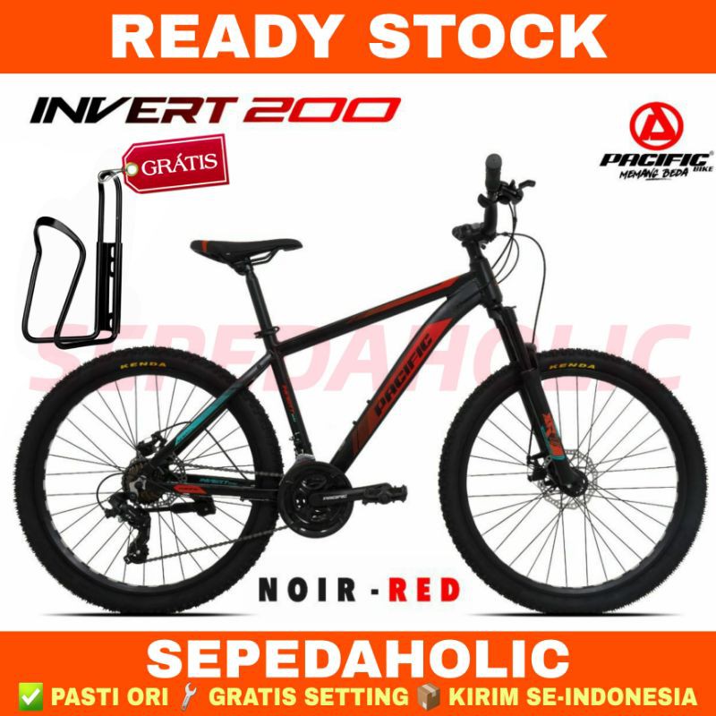 Jual Sepeda Gunung MTB 26 Inch PACIFIC INVERT 200 Alloy 21 Speed Rem ...
