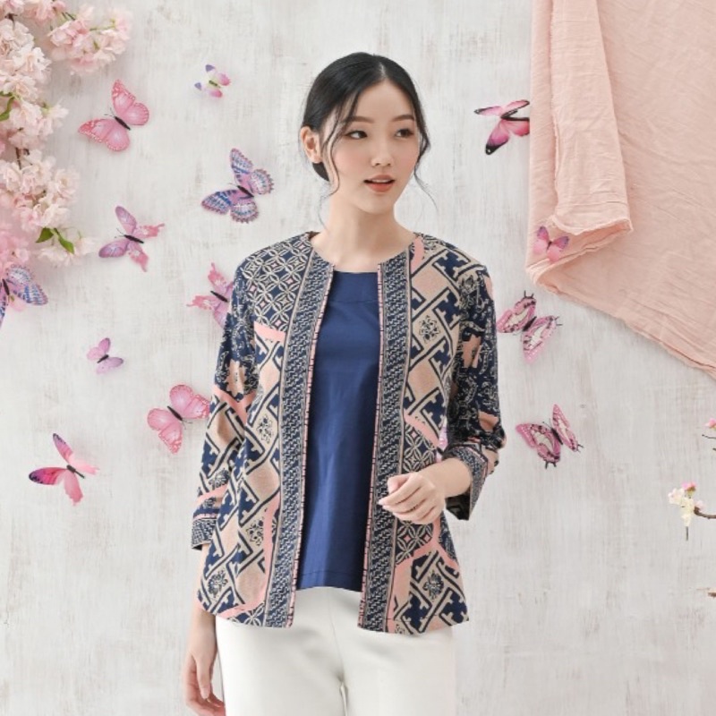 Jual Atasan Batik 242 BNI /Blouse Batik Wanita Modern/ Seragam Batik/ Batik Pasangan | Shopee ...