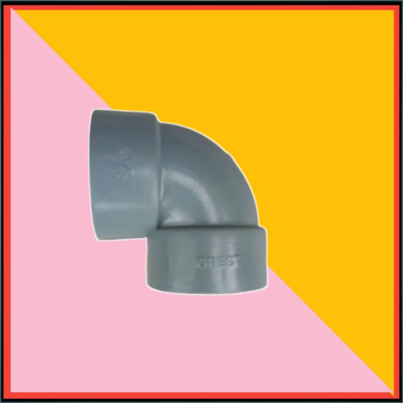 Jual KENI KNIE 1,5 1 1/2" INCHI L ELBOW PIPA PRALON PARALON PVC ...
