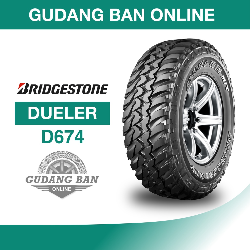 Jual Ban isuzu long elf 225/75 R16 Bridgestone Dueler D674 | Shopee ...