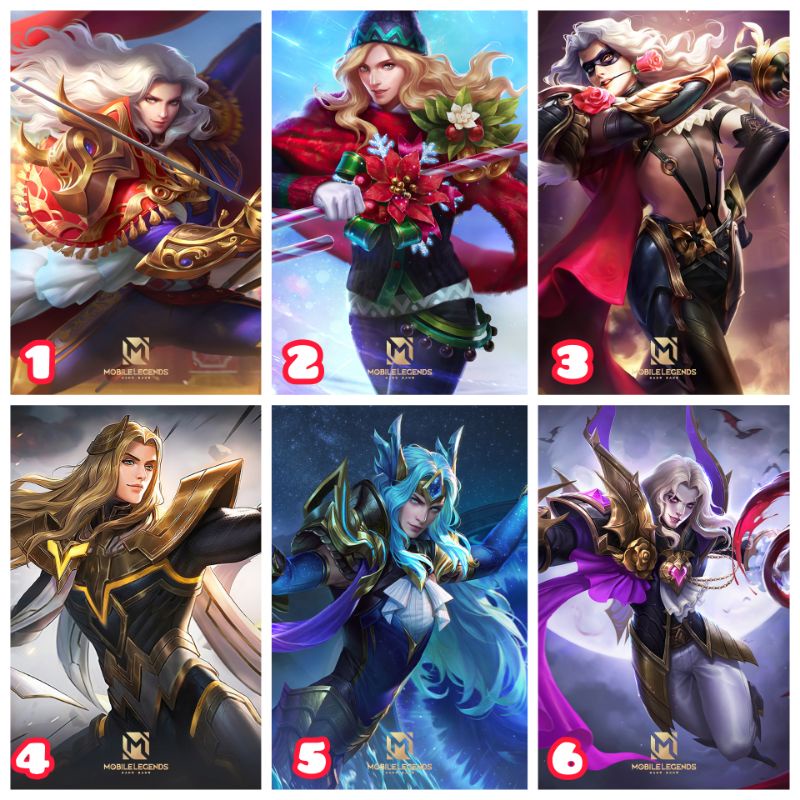 Jual POSTER MOBILE LEGENDS LANCELOT / POSTER MOBILE LEGENDS A4 A3 ...