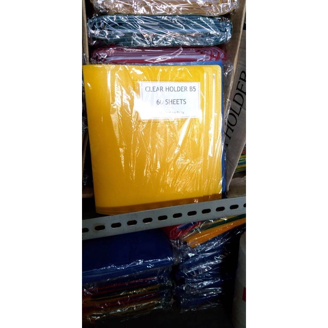 Jual Clear Holder / Dokumen Keeper isi 20 ukuran B5 | Shopee Indonesia