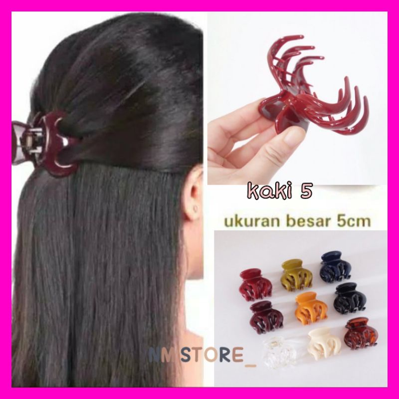 Jual Harga Per Pcs Jedai Jepit Rambut ukuran 5cm kaki 5 | Shopee Indonesia
