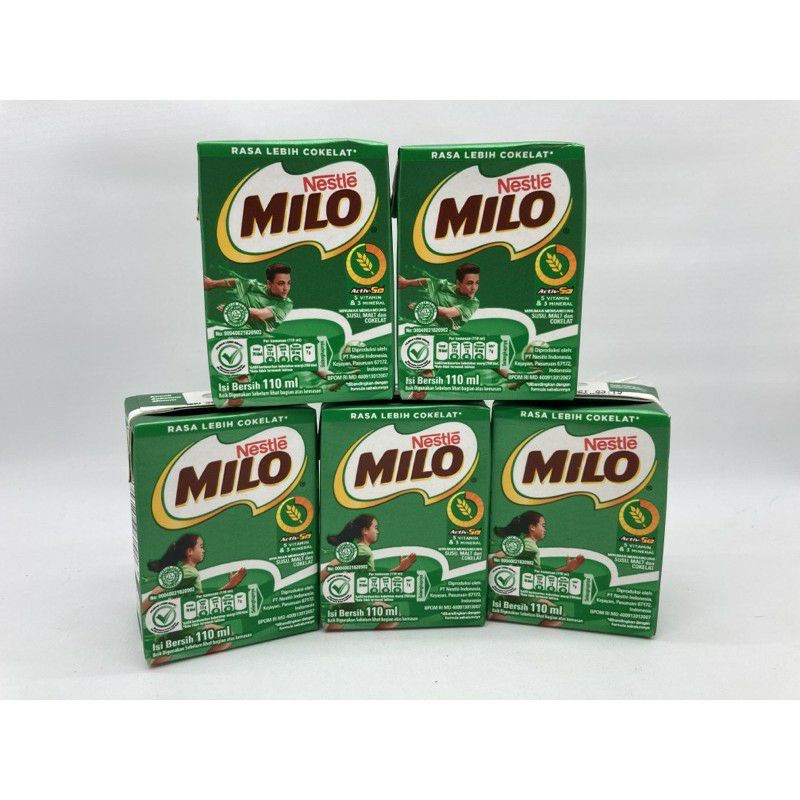 Jual milo uht activ go 110ml (kotak) | Shopee Indonesia