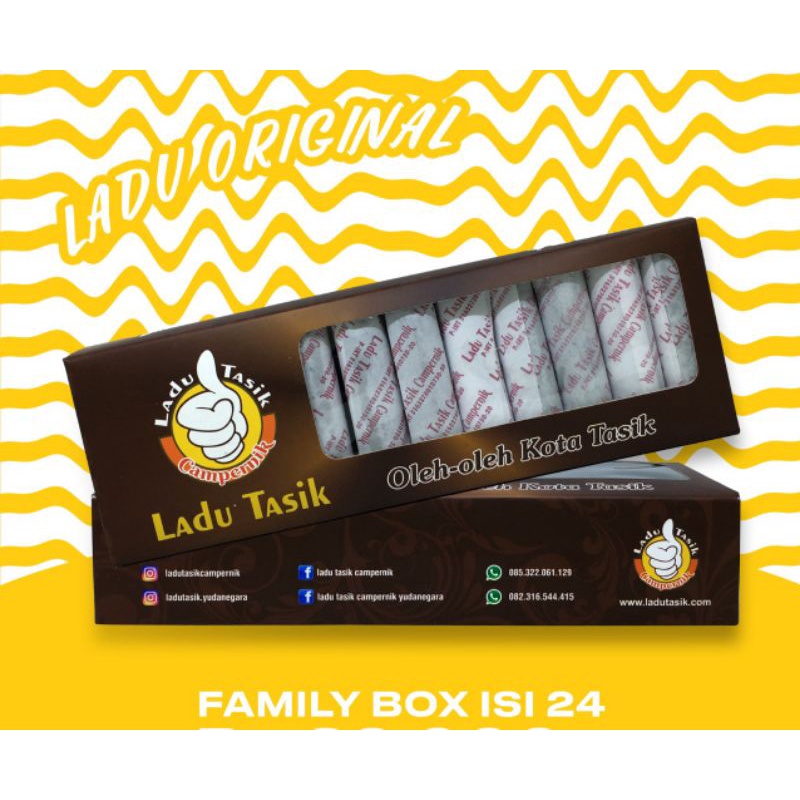 Jual NOB Ladu Tasik Campernik ladu ketan hitam kue basah tradisional manis legit oleh-oleh khas ...