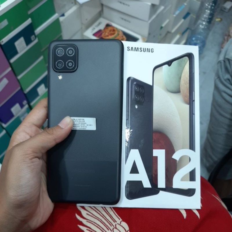 Jual Samsung A12 Ram 4/128GB | Ram 6/128GB (Second) | Shopee Indonesia