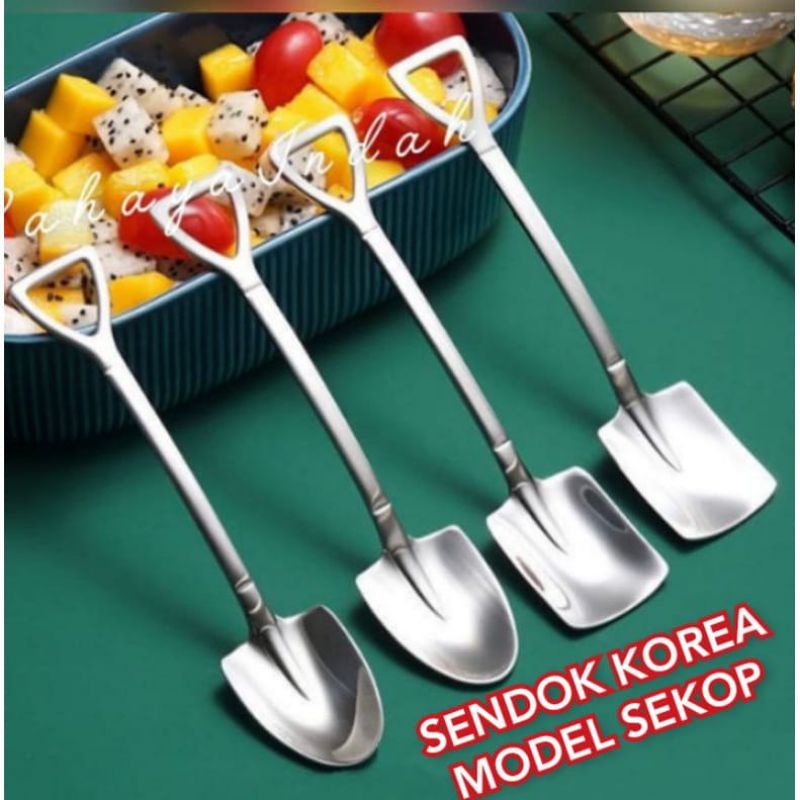 Jual Sendok Korea Murah Model Sekop Sendok Korea Termurah/Sendok Sekop ...