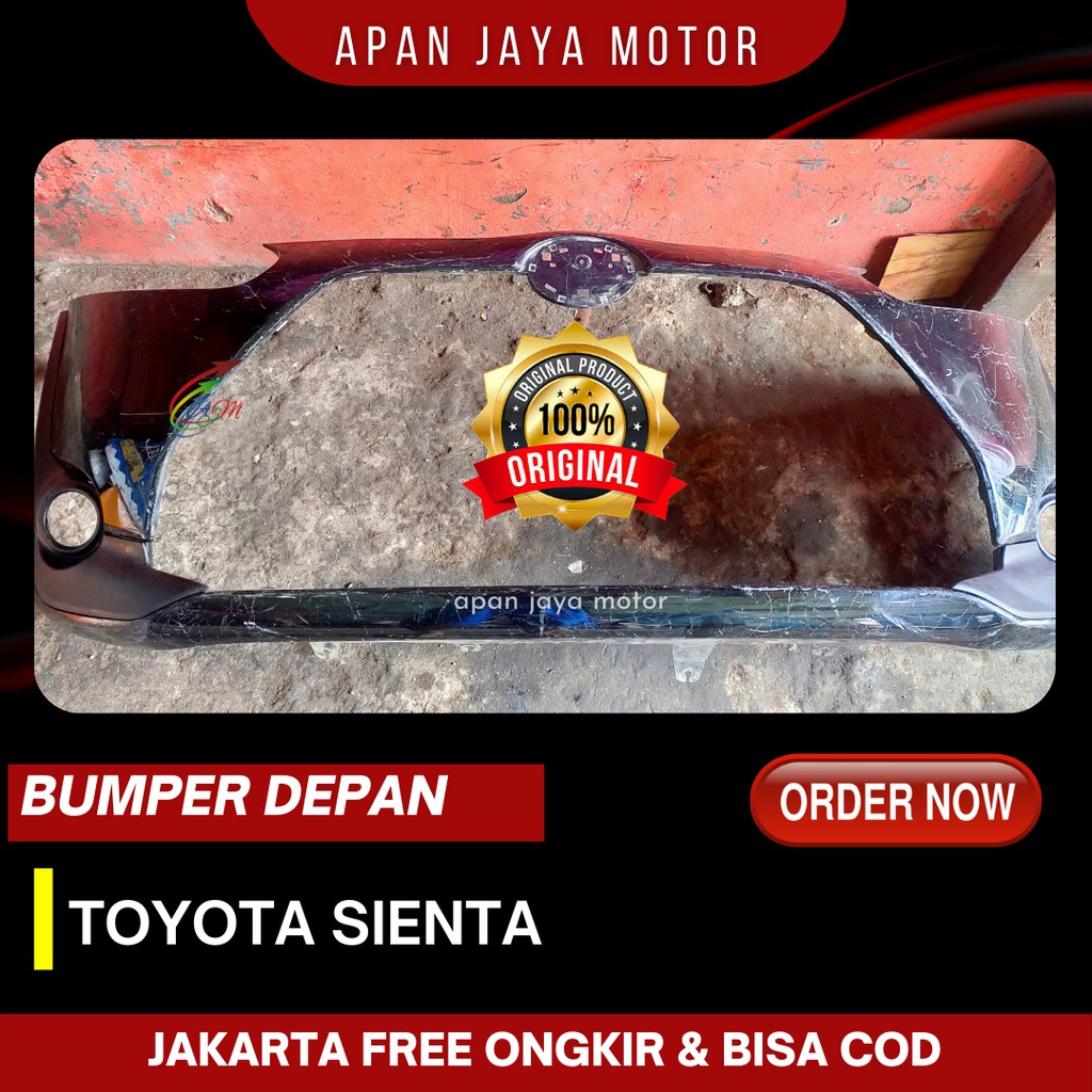Jual BUMPER DEPAN FRONT BUMPER MOBIL TOYOTA SIENTA SECOND ORIGINAL ...