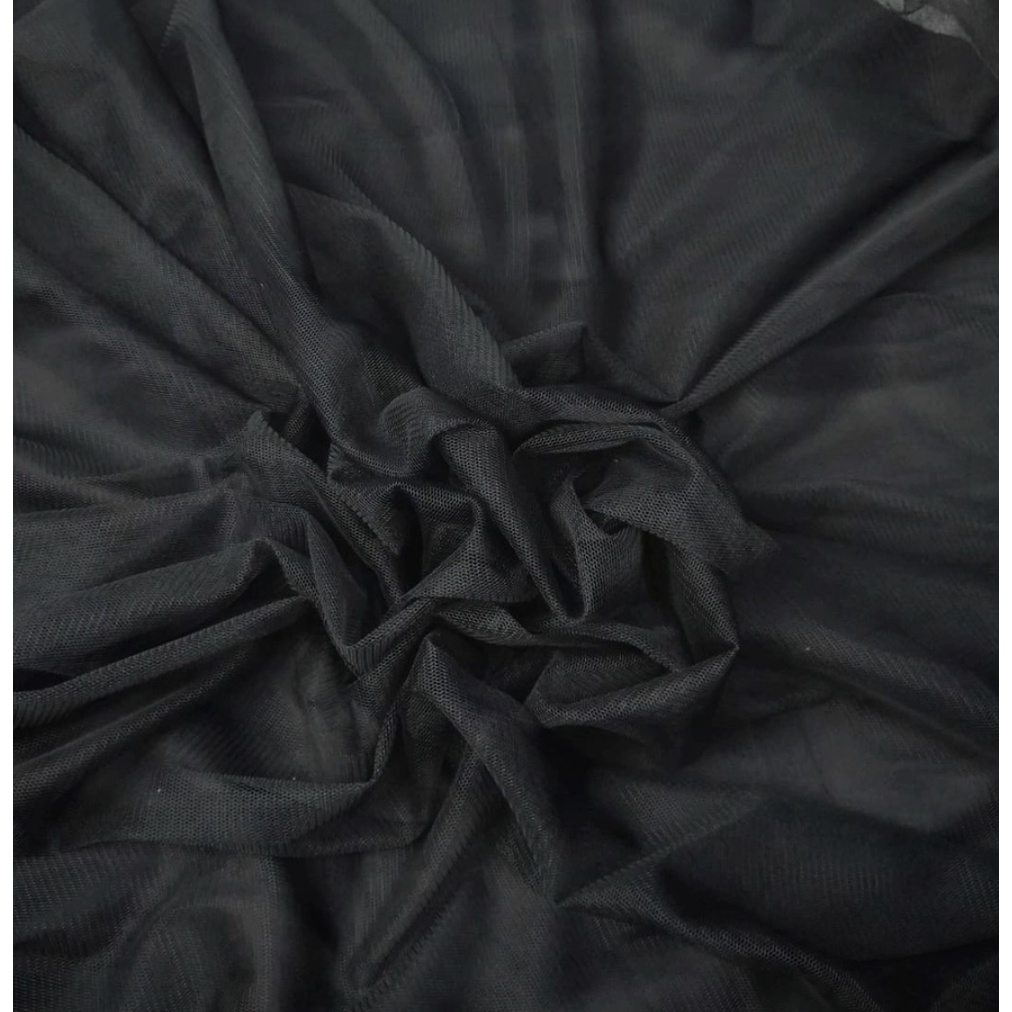 Jual 0,5 meter Kain Soft Tulle / Kain Tile Polos / Kain Tile meteran ...