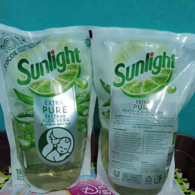 Jual Sunlight extra pure/jeruk nipis/extra power/anti bau | Shopee ...
