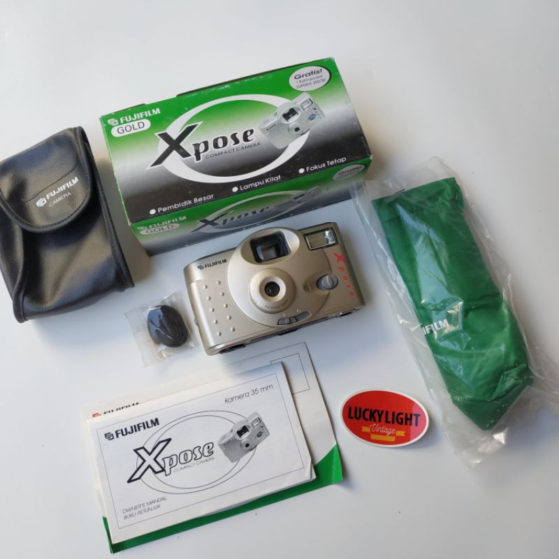 Jual BERGARANSI KAMERA ANALOG 35MM FUJIFILM XPOSE BUKAN DISPOSABLE ...