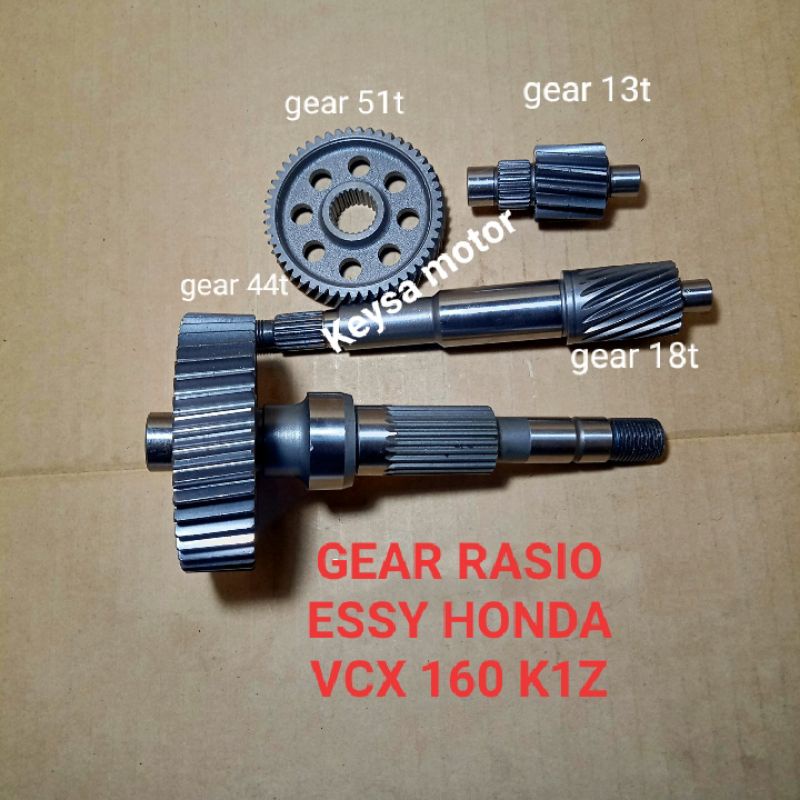 Jual gear rasio Honda vcx 160 original lospack | Shopee Indonesia