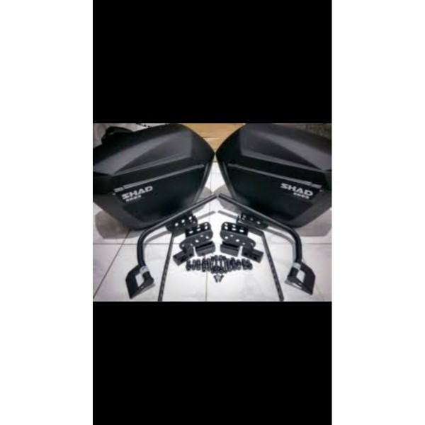Jual sidebox shad sh23/side box shad sh23+bracket original shad ...