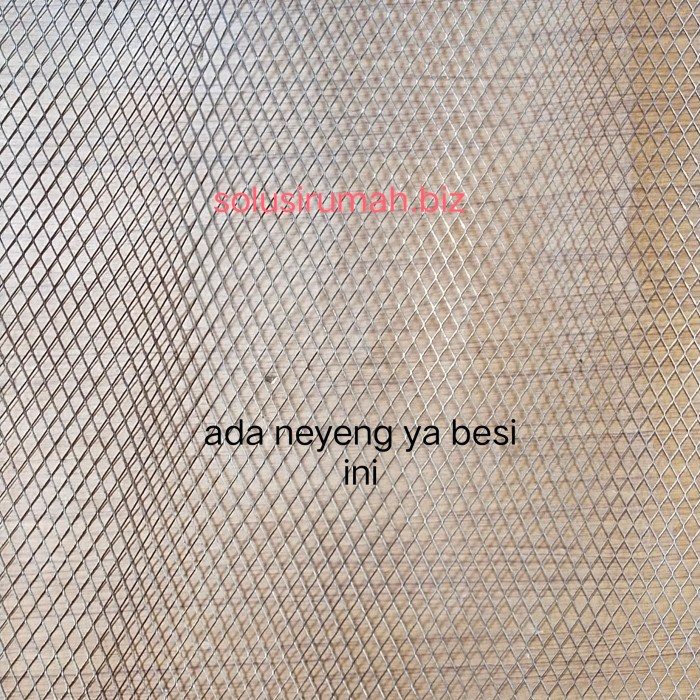 Jual KAWAT MESH EXPANDA CUSTOM /100cm 10x21mm BESI HITAM EXPANDED METAL ...