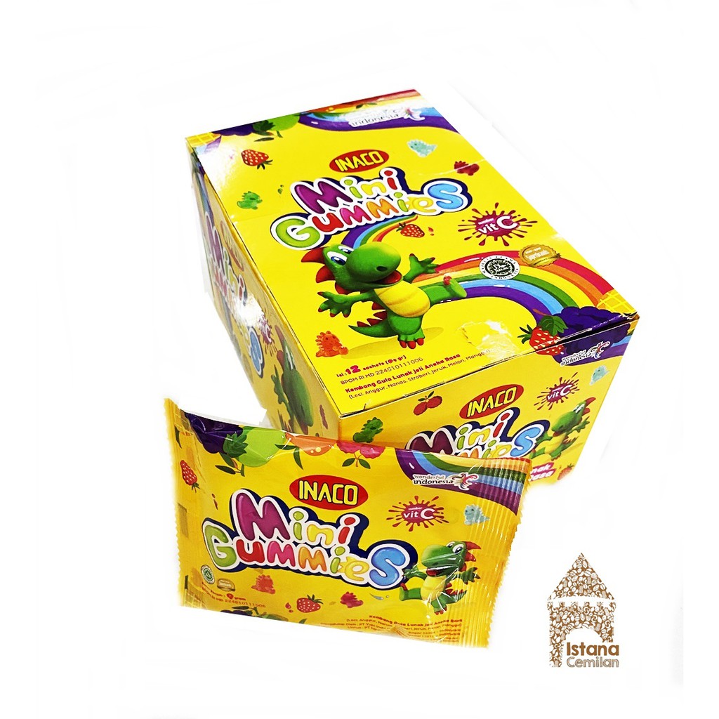 Jual Inaco Mini Gummies Jeli Aneka Rasa (isi 12 pcs) | Shopee Indonesia
