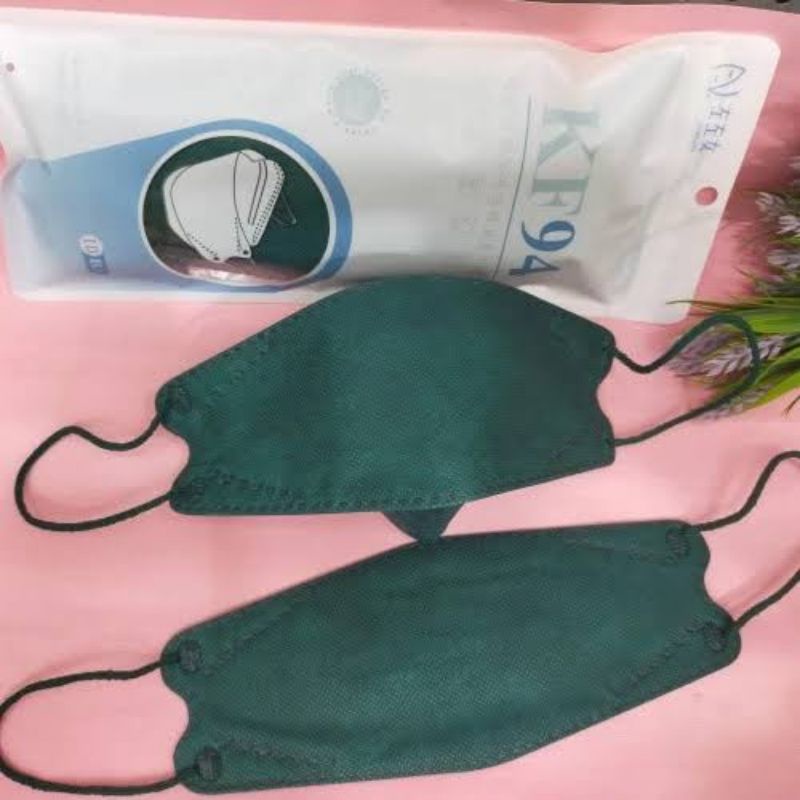 Jual PAKET HEMAT KF94 WARNA HIJAU ARMY 5 PACK ISI 50PCS | Shopee Indonesia