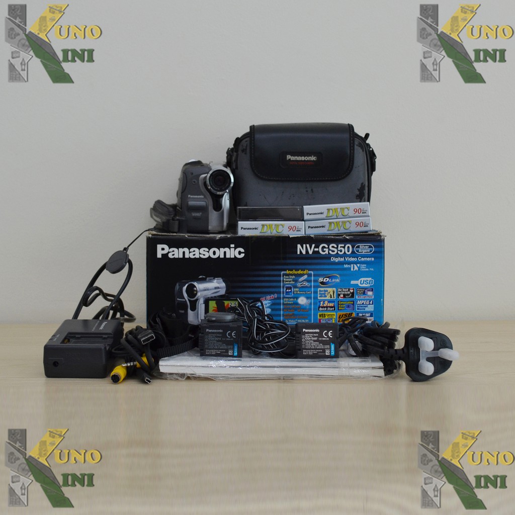 Jual BARANG ANTIK CAMCORDER PANASONIC NV-GS50 - Made in Japan, 2000 | Shopee Indonesia
