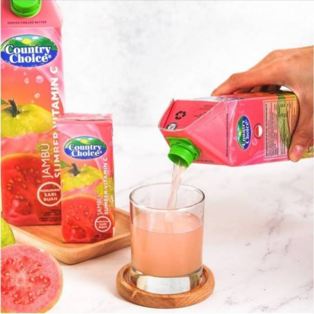 Jual Country Choice Sari Buah Jambu 1000ml | Shopee Indonesia