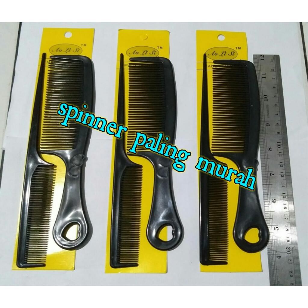 Jual Isi 2 Pcs Sisir Set Hitam Polos | Shopee Indonesia