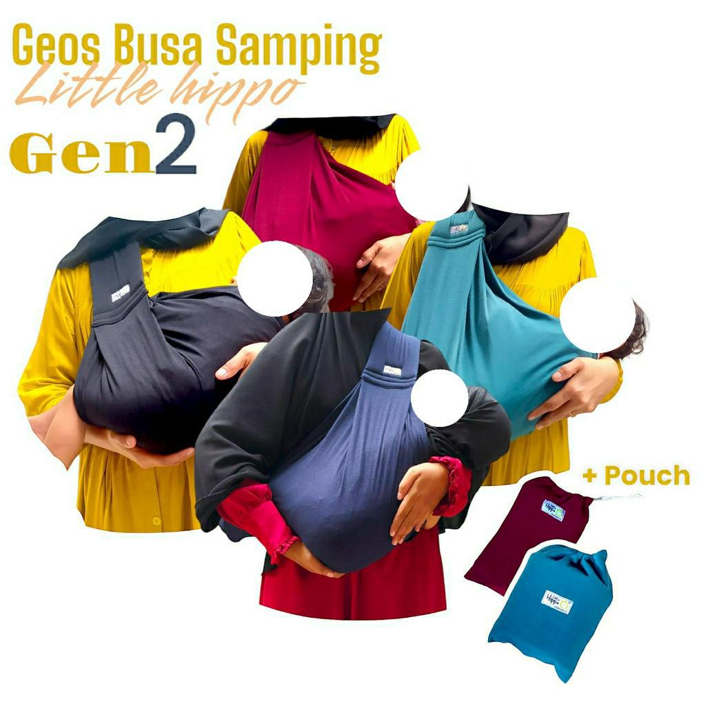 Jual Gendongan Bayi GEOS Busa Little Hippo Geos Busa Gen Two Premium ...