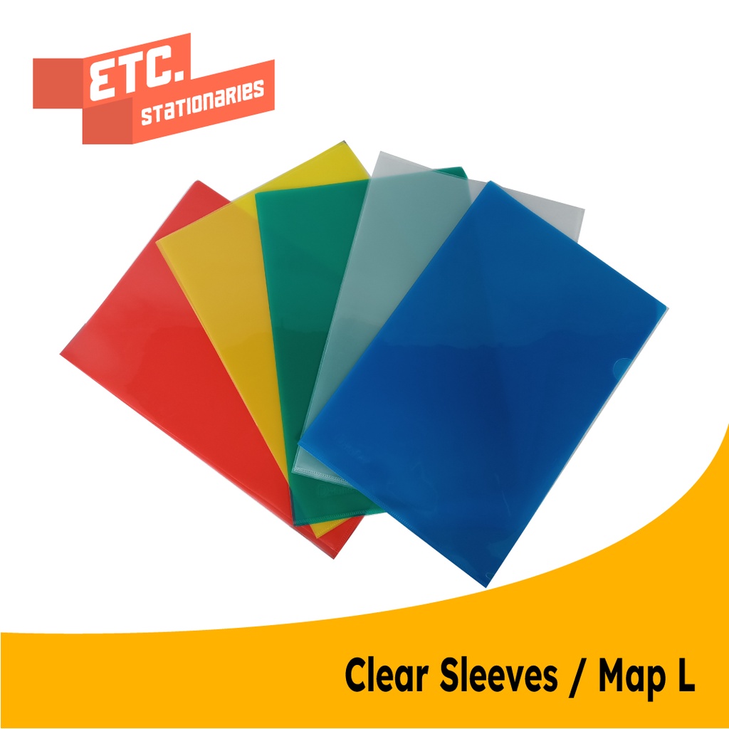 Jual Dataflex Clear Sleeves Map L Ukuran Folio Df 732 [12 Pcs