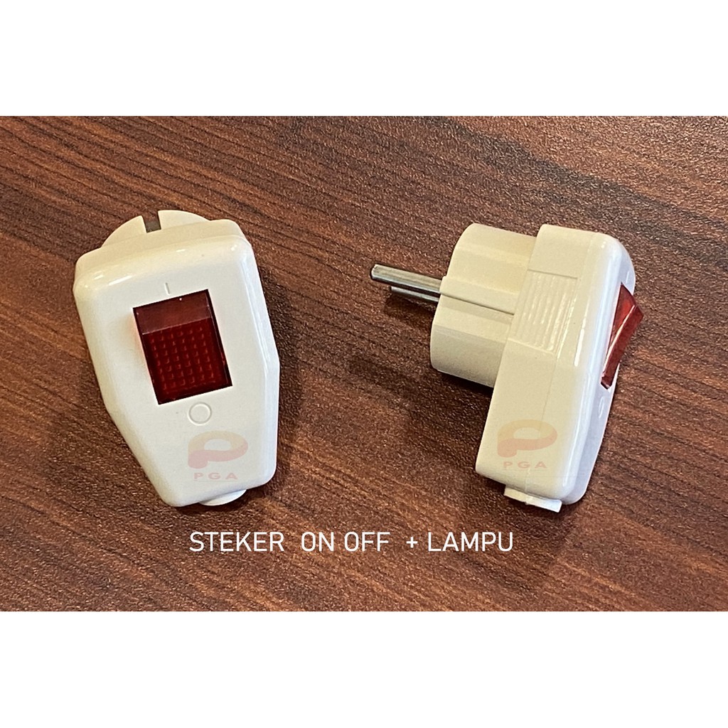Jual STEKER ON OFF STEKER SWITCH dengan LAMPU | Shopee Indonesia