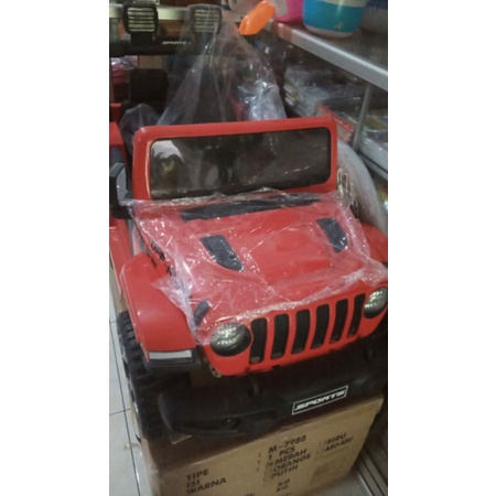 Jual Mobil Jeep Listrik Aki Mainan Anak | Shopee Indonesia