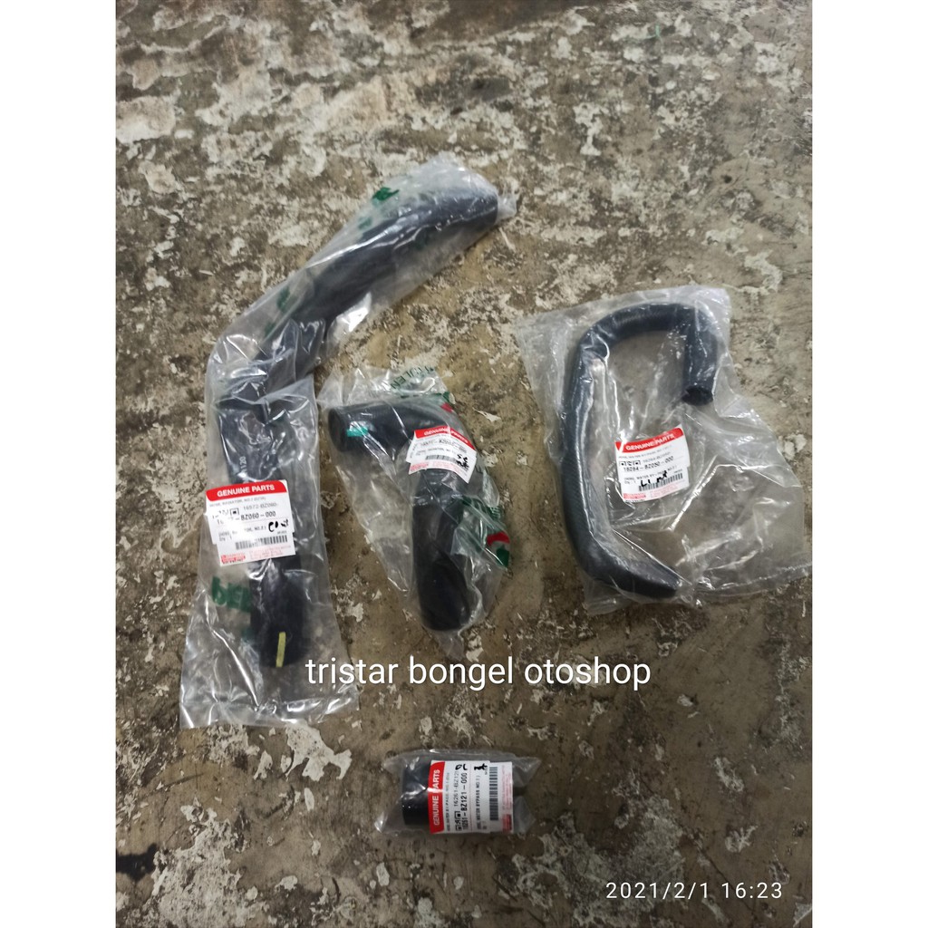 Jual ORIGINAL selang radiator sirion 1 set original | Shopee Indonesia