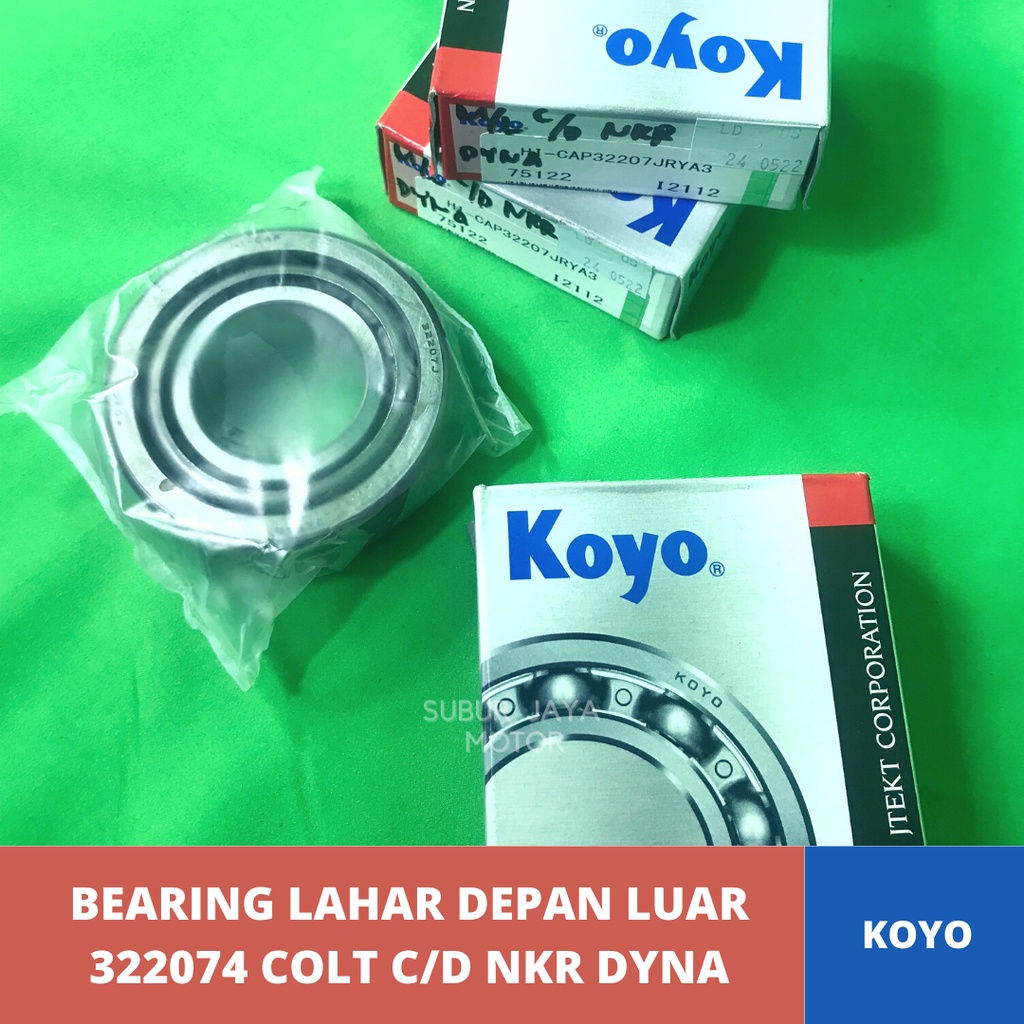 Jual KOYO Original Japan Bearing Bantalan Roda Laher Lahar Laker Depan ...
