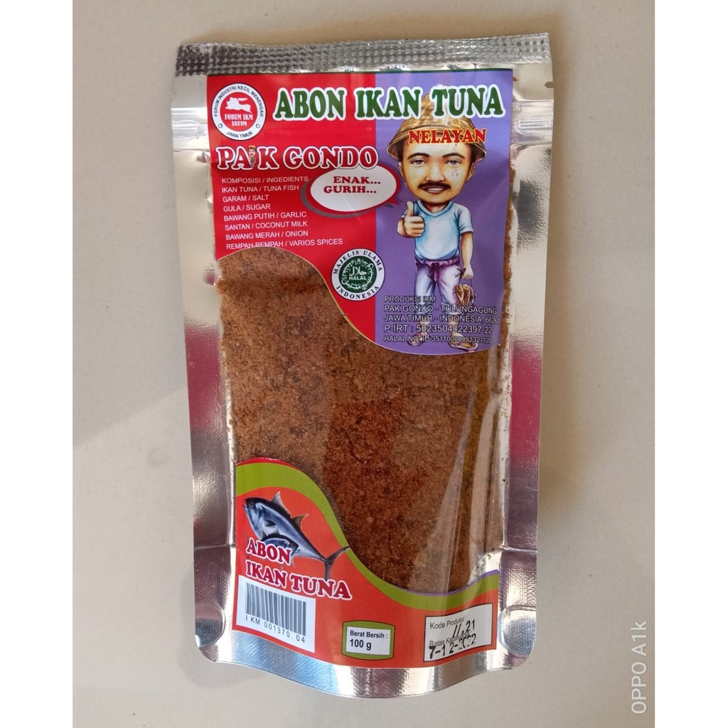 Jual ABON IKAN TUNA PAK GONDO | Shopee Indonesia