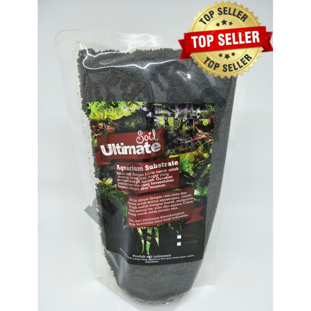 Jual Soil Ultimate Aquarium Substrate / Pupuk Aquascape | Shopee Indonesia