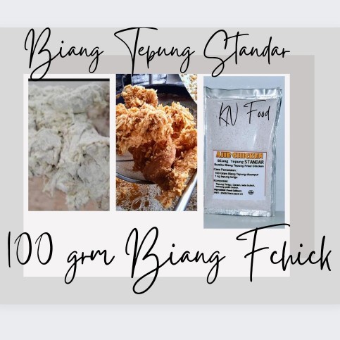 Jual Biang Tepung Fried Chicken BT STANDAR 1 ONS atau Premix Bumbu Inti ...