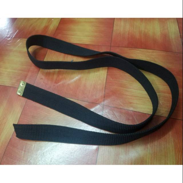 Jual Tali sabuk pdh hitam hanya tali saja | Shopee Indonesia