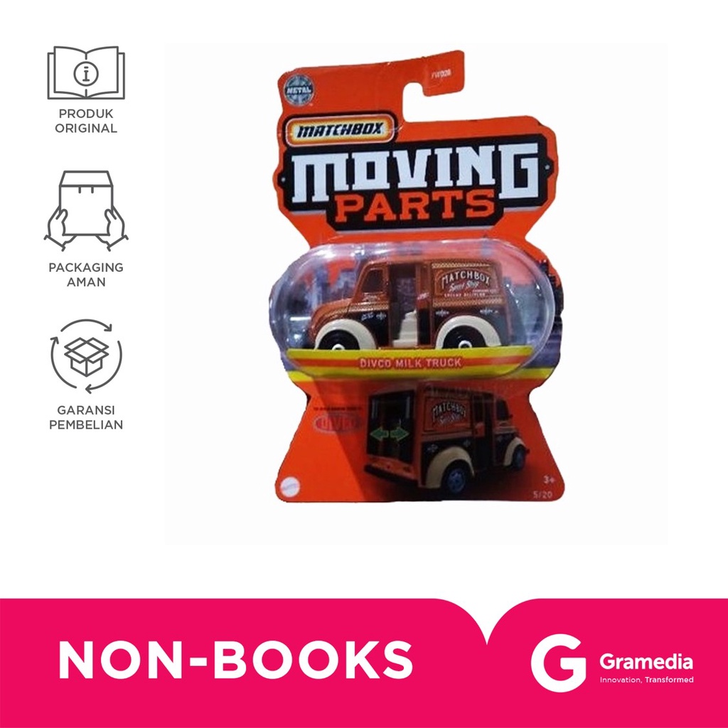 Jual Matchbox-Mbx Moving Parts 1:64 Ast 6Fwd28 | Shopee Indonesia