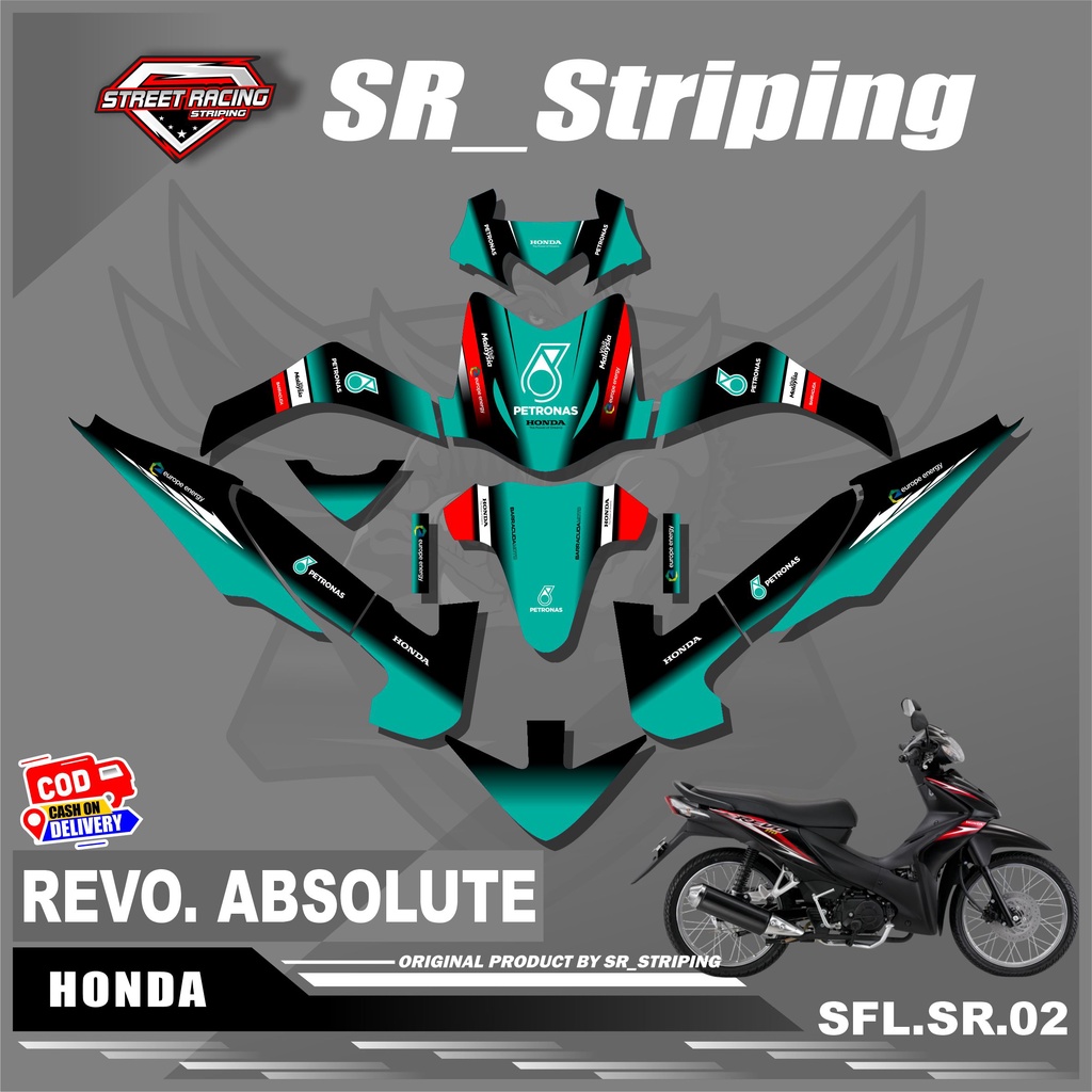 Jual Decal Full Body REVO ABSOLUTE - Sticker Decal REVO ABSOLUTE Motif ...