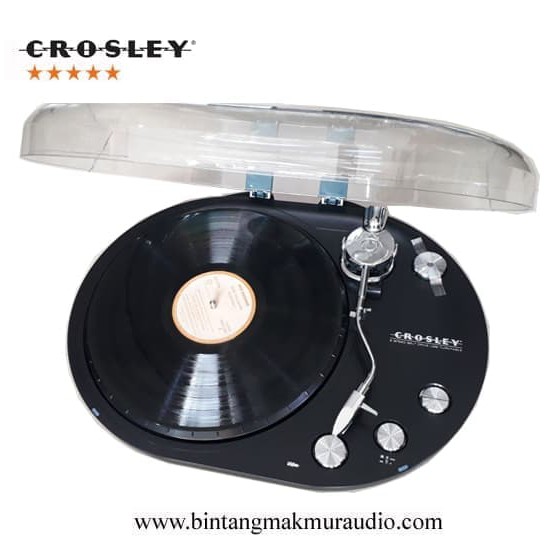 Jual Crosley CR6004A Oval USB Turntable | Shopee Indonesia
