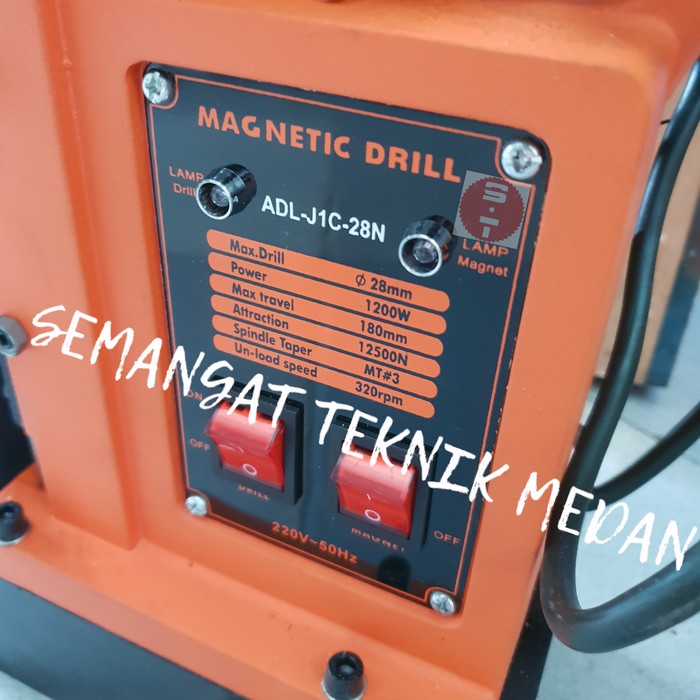 Jual 28mm BOR MAGNET MAGNETIC DRILL JETBROACH JEKBROAD 28mm 28 mm ADLER ...