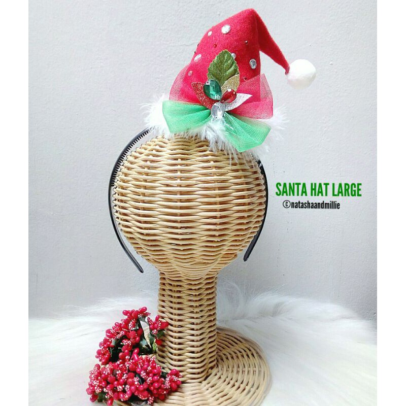Jual BANDO atau JEPIT RAMBUT - Topi Santa Pita (LARGE) | Shopee Indonesia