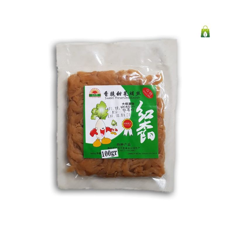 Jual Lobak Manis - Sweet Preserved Radish - Caipo - 100g | Shopee Indonesia
