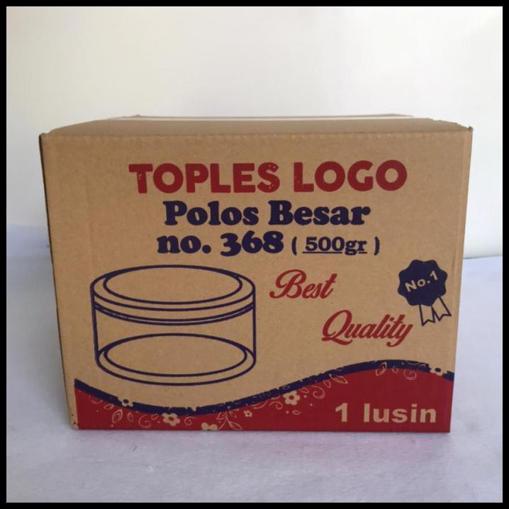 Jual Dus Toples Logo 368 Per Lusin - 12 Pcs | Shopee Indonesia