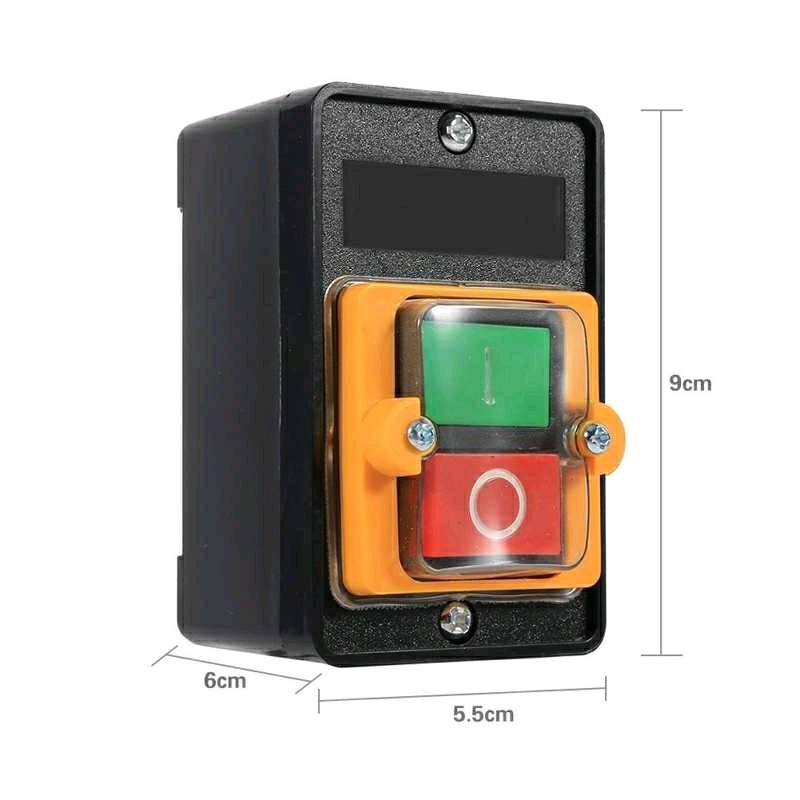 Jual Saklar On Off Tablesaw Push Button Switch Self Locking Waterproof ...