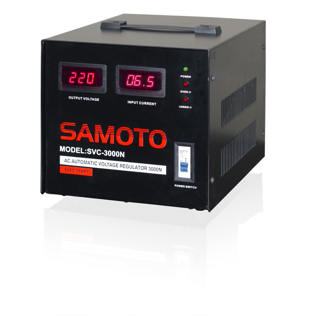 Jual STABILIZER SAMOTO 3000 VA / SMT3000N STAVOLT STABILISER 3000 ...