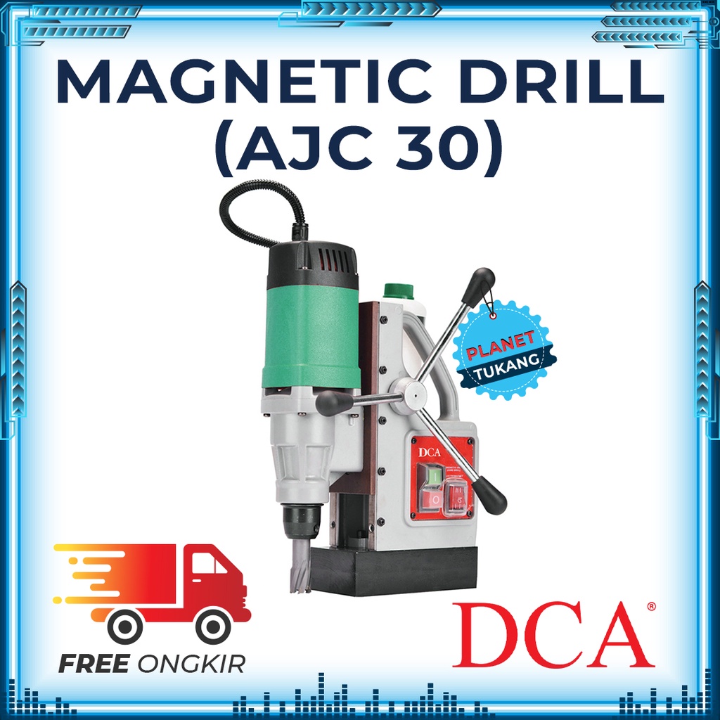 Jual Magnetic Drill DCA AJC 30 Bor Magnet Mesin Jetbroach 30 mm Annular ...