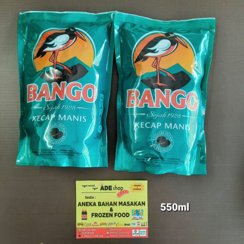 Jual kecap manis bango refill 520 ml 720 gr | Shopee Indonesia